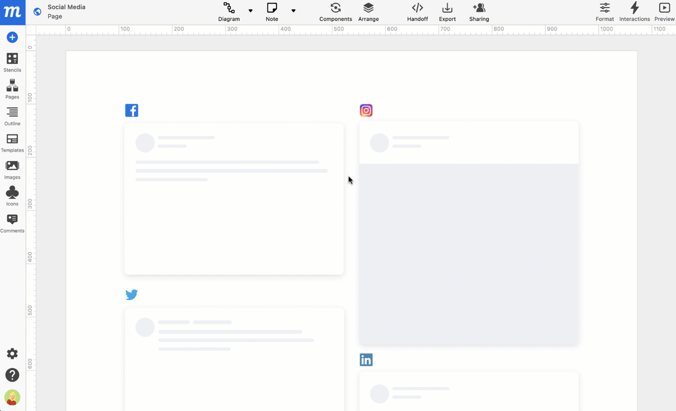 Create and Share Custom Templates | Moqups